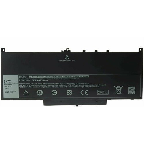 Аккумулятор для ноутбука Amperin для Dell Latitude 12 E7270 E7470 ( J60J5) 7,6V 55Wh