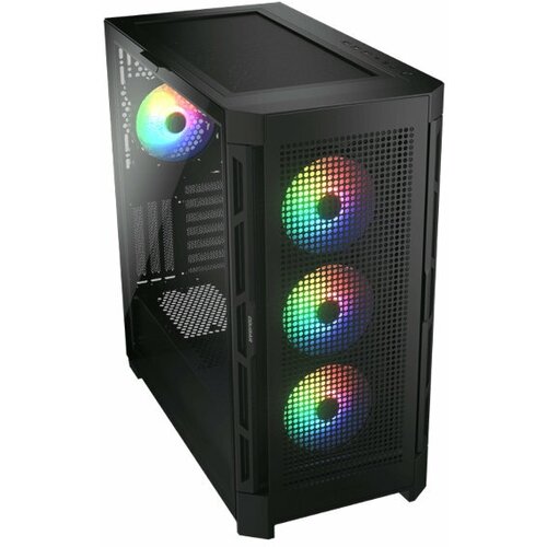 Корпус Cougar Airface Pro RGB ARGB Fan, ARGB Fan Hub без БП Black