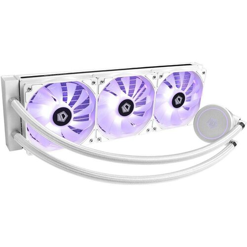 Система водяного охлаждения ID-Cooling AURAFLOW X 360 SNOW, белый