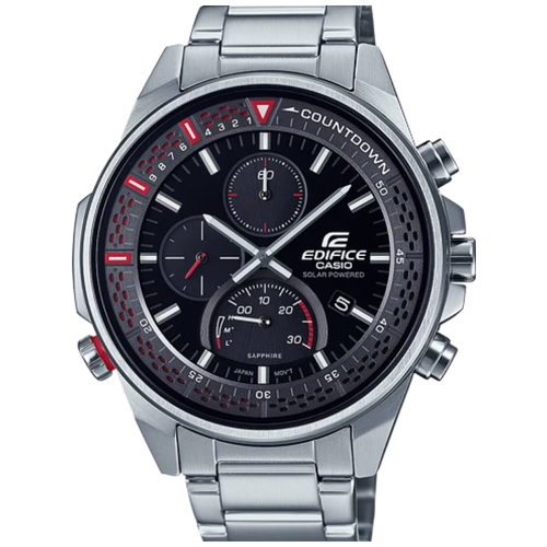 Наручные часы CASIO Edifice, серебряный, черный