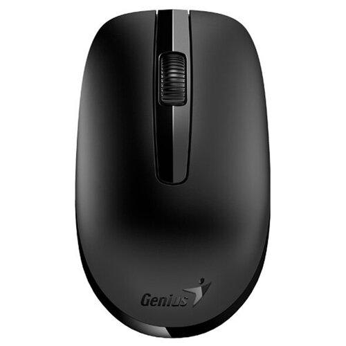 Genius Мышь беспроводная NX-7007 чёрная black, G5 Hanger , 2.4GHz wireless, BlueEye 1200 dpi, 1xAA