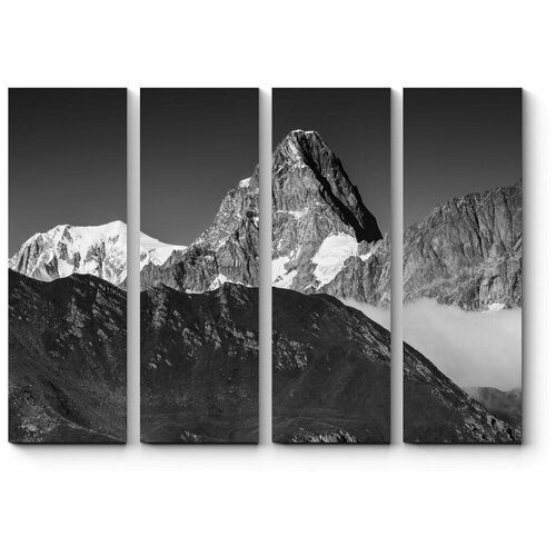 Модульная картина Величественные горы 160x120