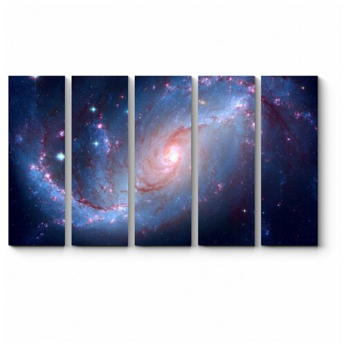 Модульная картина Спираль галактик 90x54