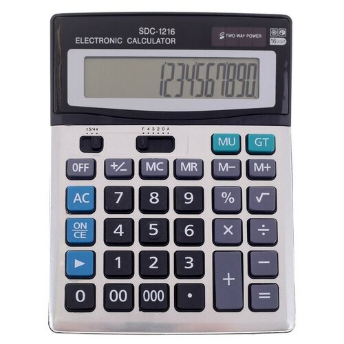 Калькулятор настольный, 16 - разрядный, SDC - 1216