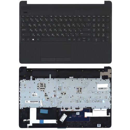 Клавиатура (keyboard) для ноутбука HP 15-DW, 15-GW, топкейс