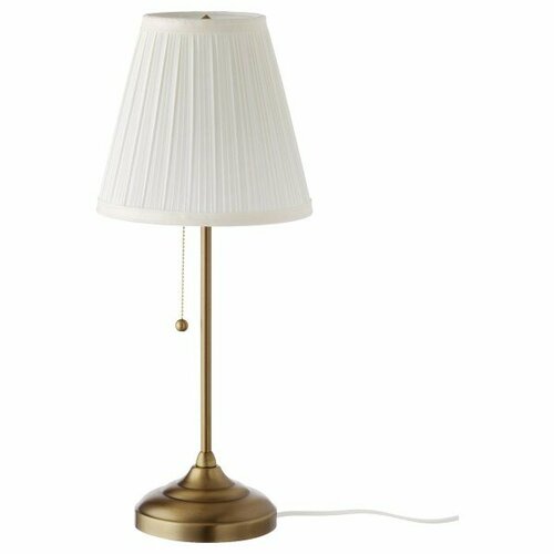 Лампа настольная с абажуром в спальню ARSTID