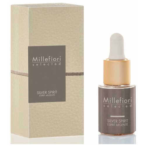 Millefiori Milano / HYDRO / Концентрат для аромалампы Сияние серебра 15мл. WATER-SOLUBLE FRAGRANCE SILVER SPIRIT