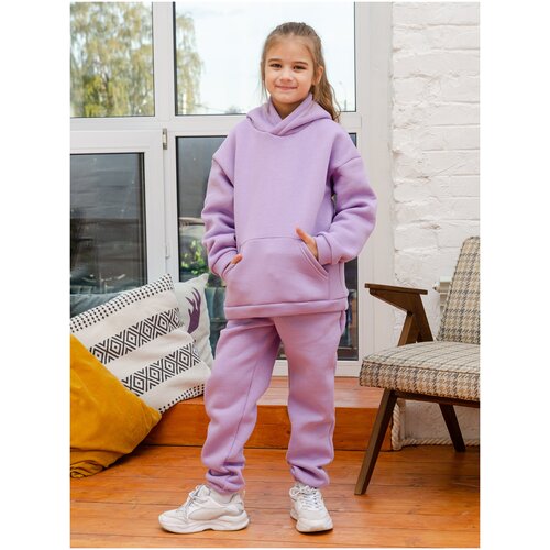 Комплект одежды Промдизайн, размер 134-140, фиолетовый