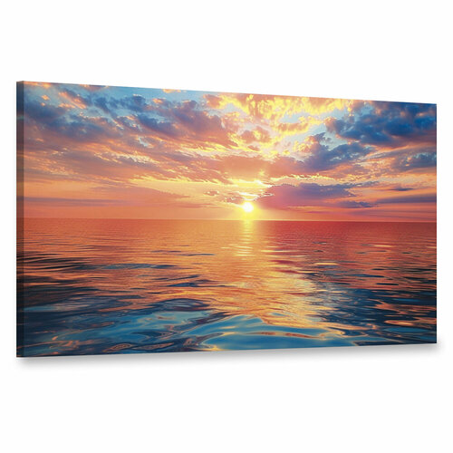 Интерьерная картина 100х60 "Нежность солнца"
