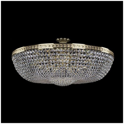 Люстра Bohemia Ivele Crystal 1928 19281/100IV G, E14, 800 Вт, кол-во ламп: 20 шт., цвет: золотой