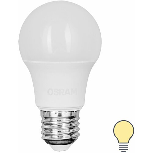 Лампа светодиодная Osram груша 6 Вт 470Лм E27 теплый белый свет