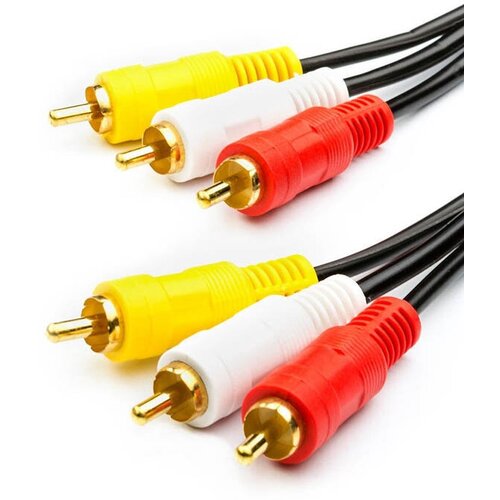 Аксессуар ATcom 3RCA 1m АТ1002