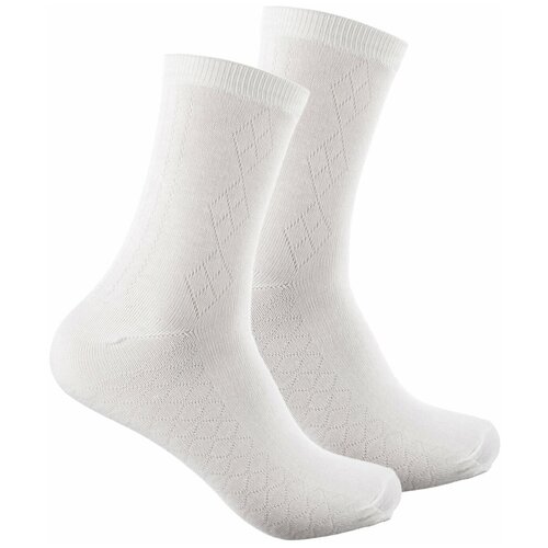 Носки Весёлый носочник, 6 пар, размер 41-47, белый