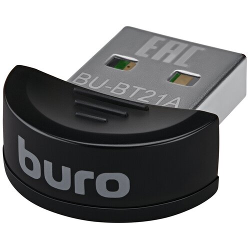 Адаптер USB Buro BU-BT21A Bluetooth 2.1+EDR class 2 10м черный