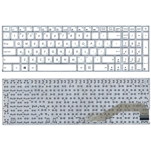 Клавиатура для Asus X540Y Белая p/n: 0KNB0-610TRU00, 0KNB0-610TUS00, 13NB0B01AP0301, 15K930947950Q