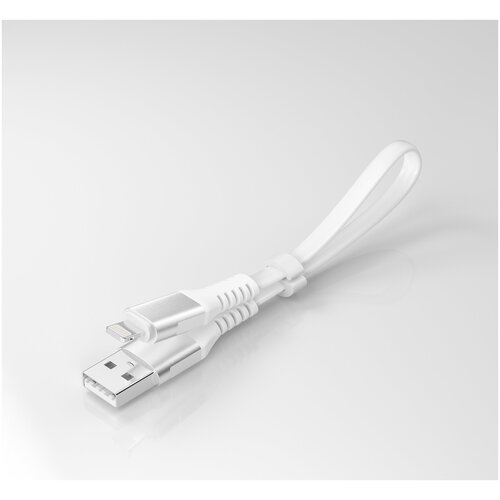 Кабель для быстрой зарядки Accesstyle USB Type-A - Lightning 24-TF30 смартфонов iPhone, планшетов, ноутбуков, белый