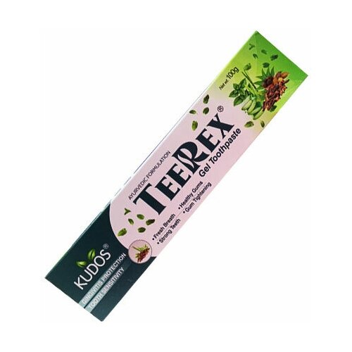 Зубная паста TeeRex с лечебными травами, 100 г