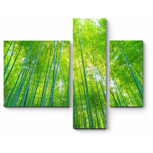 Модульная картина Бамбуковый лес 110x91