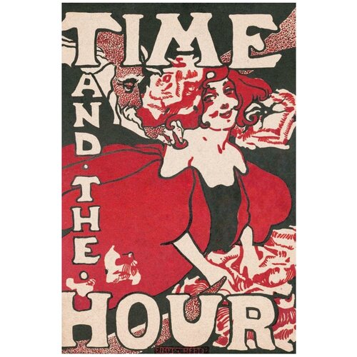 Постер / Плакат / Картина Афиша - Время и час 90х120 см в подарочном тубусе