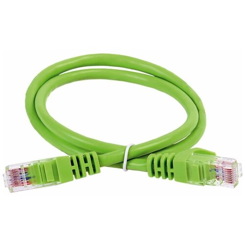 ITK PC02-C5EU-3M Коммутационный шнур (патч-корд), кат.5Е UTP, 3м, зеленый