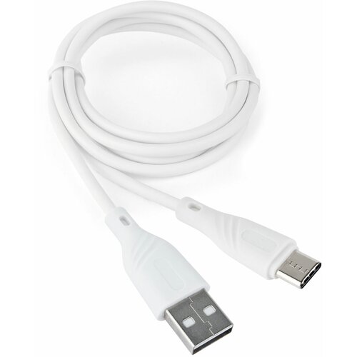 Кабель USB 2.0 Cablexpert CCB-USB2-AMCMO1-1MW, AM/Type-C, издание Classic 0.1, длина 1 м, белый