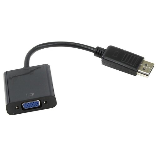 Переходник/адаптер Telecom TA552 VGA - DisplayPort, 0.2 м, 1 шт., черный