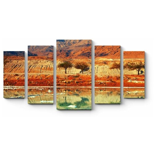 Модульная картина Мертвое море 170x94