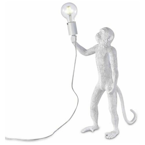 Лампа настольная обезьянка с абажуром APL.309.04.01