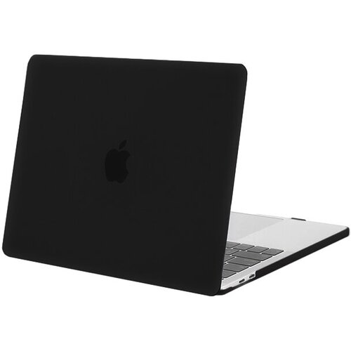 Чехол для MacBook Pro 13 2020 - 2016 (A2159, А1989, A1708, A1706, A2289, А2251, A2338), Nova Store, пластик, черный