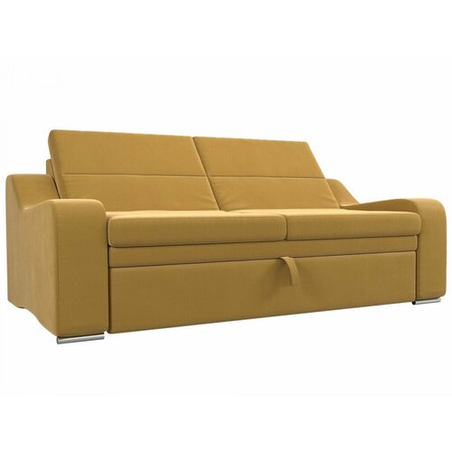 Прямой диван Медиус, Микровельвет, Модель 107057