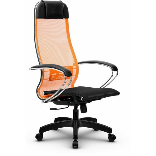 Компьютерное офисное кресло Metta Комплект 4 осн. 001 (17831), Оранжевое/Черное