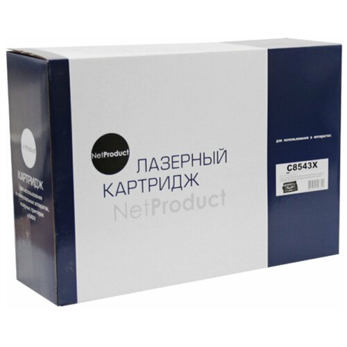 Картридж NetProduct N-C8543X, 30000 стр, черный