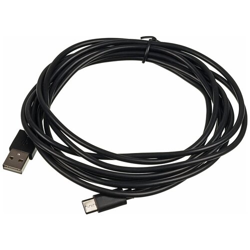 Кабель USB m-USB Type-C m 3м черный