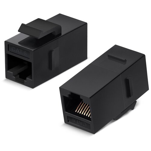 Проходной адаптер RJ45-RJ45 Cabeus CA-KJ-8p8c-C6 кат.6