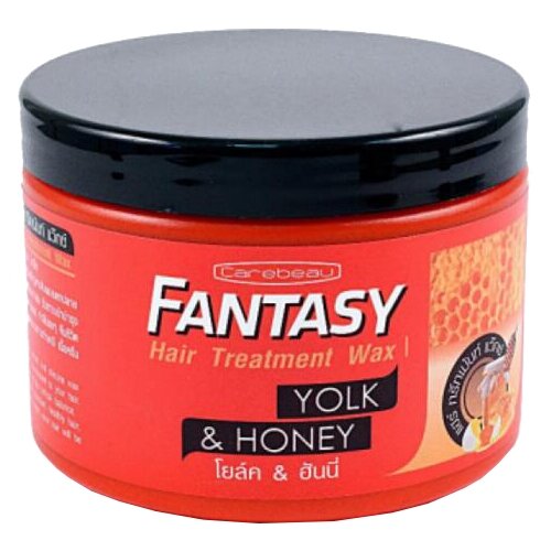 Carebeau Маска для волос с воском Яичный желток и мёд Fantasy Hair Treatment Wax Yolk&Honey, 250 г, 250 мл, банка