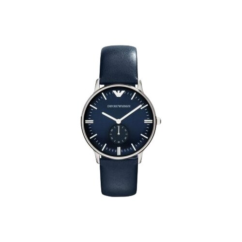 Наручные часы EMPORIO ARMANI Classics, синий, серебряный
