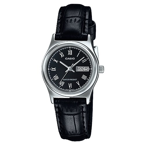 Наручные часы CASIO Collection LTP-V006L-1B, черный, серебряный