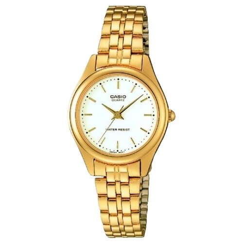 Наручные часы CASIO Collection LTP-1129N-7A, белый, золотой