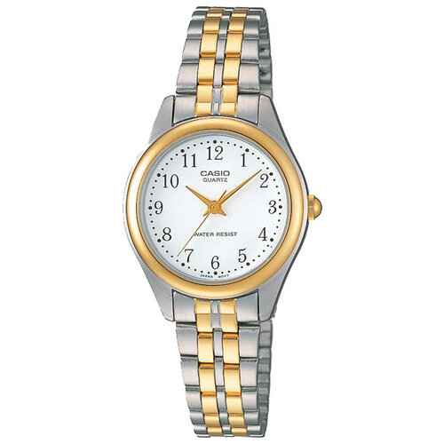 Наручные часы CASIO Collection LTP-1129G-7BRDF, серебряный, белый