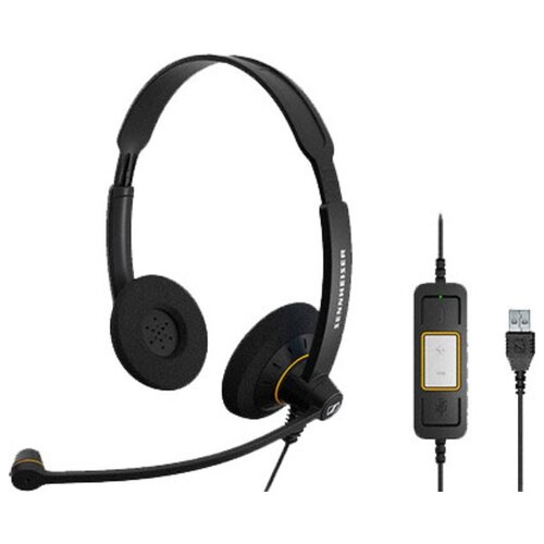 Компьютерная гарнитура Sennheiser SC 60 USB ML, черный