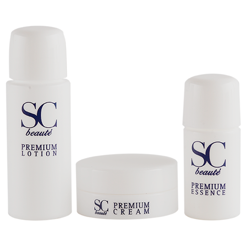Amenity Набор SC Beaute Premium Trial Kit Премиум-набор пептидной косметики для лица (эссенция, лосьон, крем)