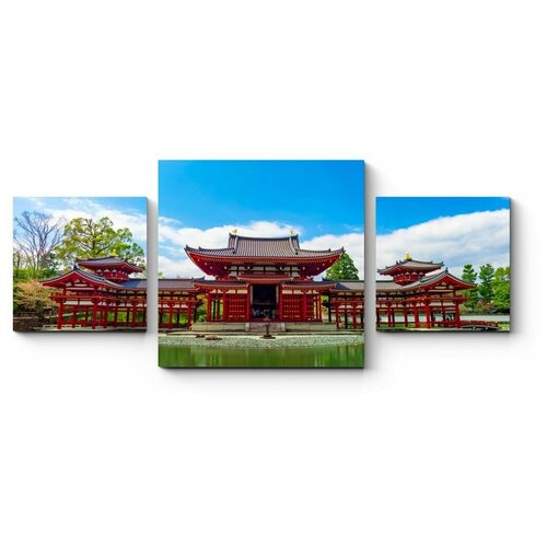 Модульная картина Храм Биодо, Киото150x64