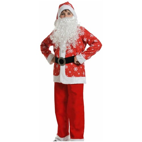 Санта Клаус ткань-плюш дет. S