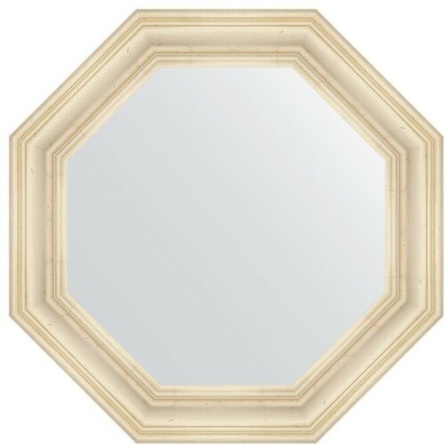 Зеркало в багетной раме Evoform - травленое серебро 99 mm 74x74 cm