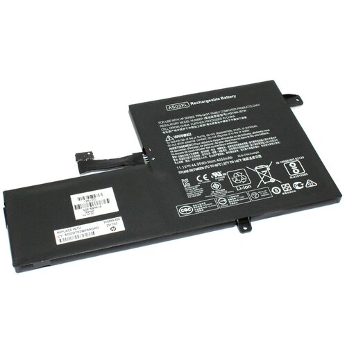 Аккумуляторная батарея для ноутбука HP Chromebook 11 G5 (AS03XL) 11.1V 44.95Wh