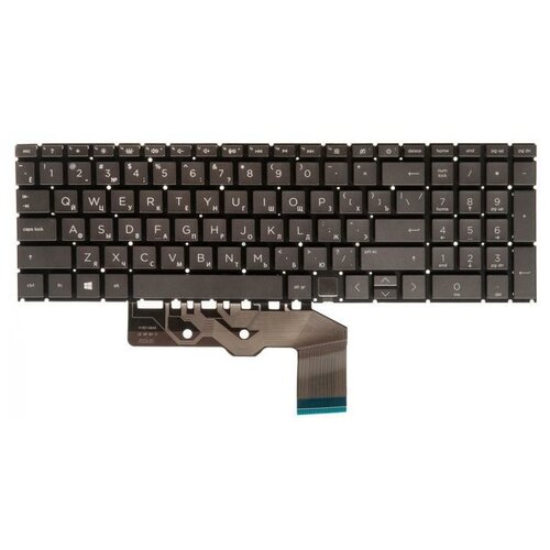 Laptop Keyboard / Клавиатура для ноутбука HP Envy 15-ED, 17-CG черная с подсветкой