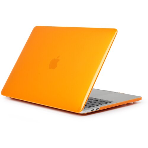 Чехол для ноутбука Apple Macbook Air 13.6 A2681 M2 2022 года - оранжевый, глянец