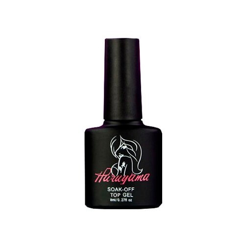 Haruyama Верхнее покрытие Top Coat No Wipe, прозрачный, 8 мл