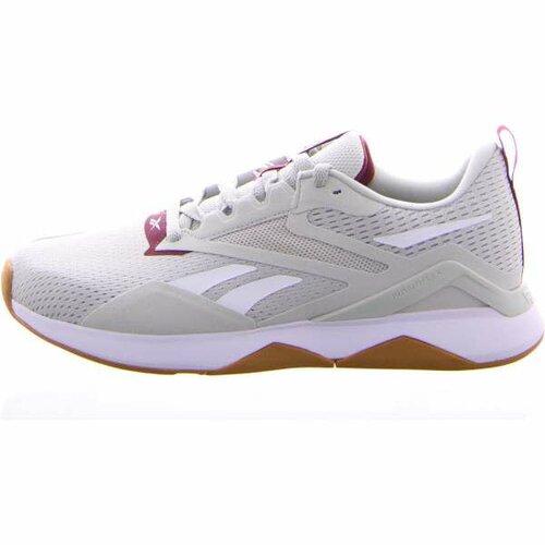 Кроссовки Reebok Nanoflex TR 2, размер 8,5 US, серый, бордовый