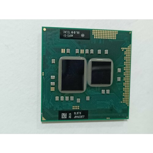 Intel Core i5 560M 2.67Mhz/3Mb Arrandale 2 ядра, 4 потока PGA988 процессор для ноутбука